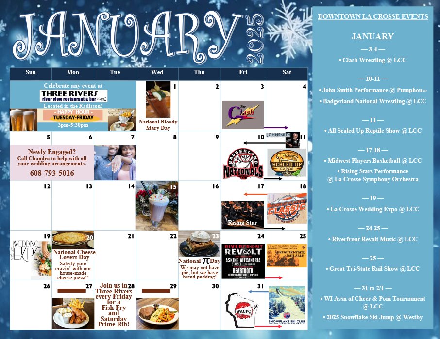 Three Rivers River View Restaurant & Bar - La Crosse WI | Three Rivers ...